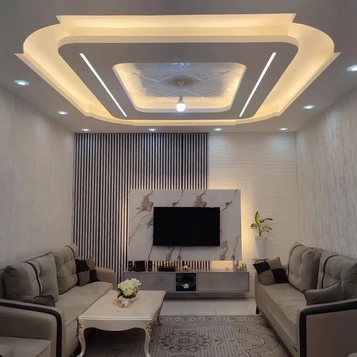 Gypsum Board Ceilings Stylish, Durable, and Modern Design